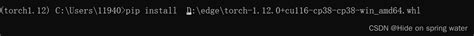 Window安装torch环境 不踩坑须知！torch Window Csdn博客
