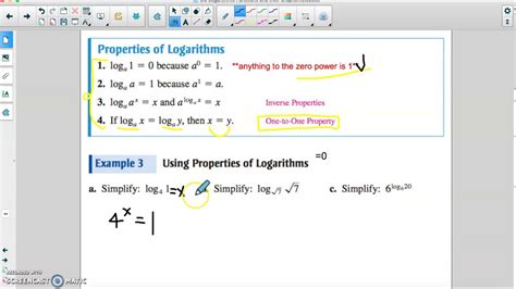 Example 3 Video Using Log Properties Youtube