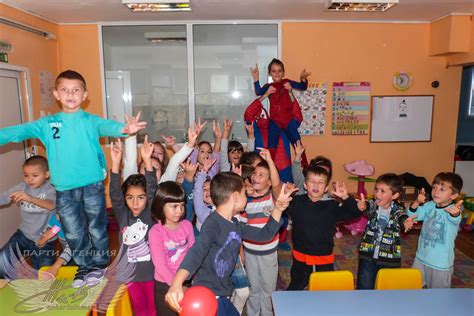 Парти за рожден ден в детската градина Преслав