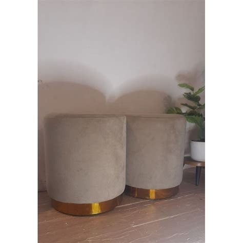 Jual Stool Puff Stool Bulat Stool Ottoman Stool Tabung Kursi Sofa