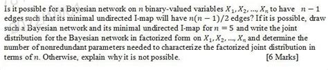 Is It Possible For A Bayesian Network On N