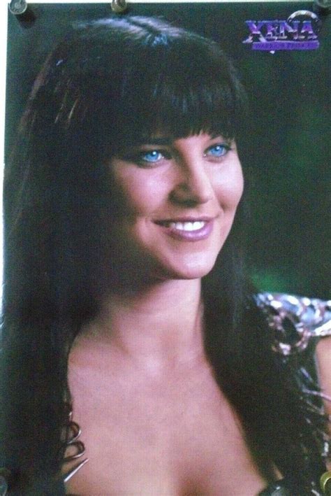 Xena Poster 1997 Vintage Lucy Lawless App 23x35 Western Graphics Ebay