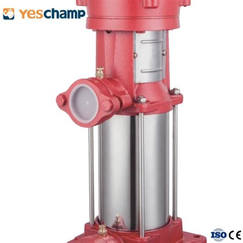 Vertical 4 Inch Multistage Booster Fire Jockey Pump For Fire Fighting