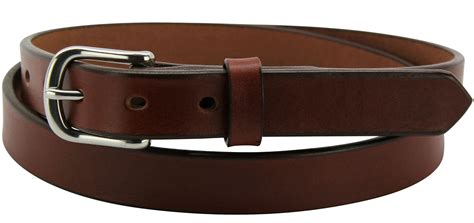 1 Plain Smooth Leather Dress Belt Yourtack