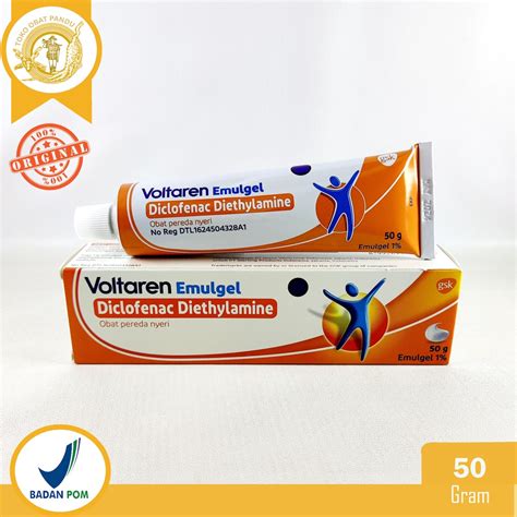 Jual Voltaren Emulgel 50 Gram Shopee Indonesia