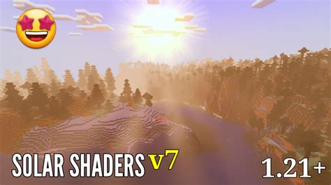 Solar Shaders V7 Ultra Update Para Minecraft Pe 121 Youtube