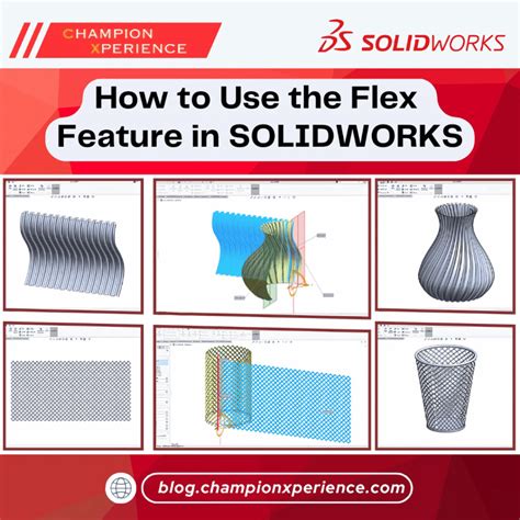 How To Use The Flex Feature In Solidworks Championxperience