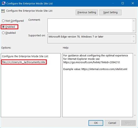how to enable ie mode for external websites on microsoft edge