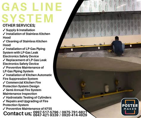 Gas Leak Detector And Gas Leak Electronic Safety Device Installation And Maintenance Commercial