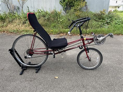 Used Lightning P 38 Red Bicycle Man