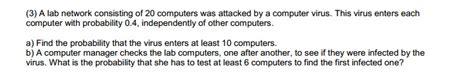 solved 3 a lab network consisting of 20 computers was