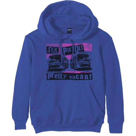 The Sex Pistols Unisex Pullover Hoodie Pretty Vacant Coaches By The