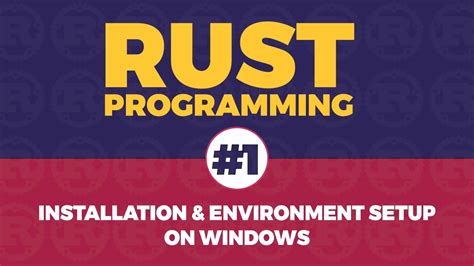 Rust Programming Tutorial In Urduhindi 1 Installation And Environment