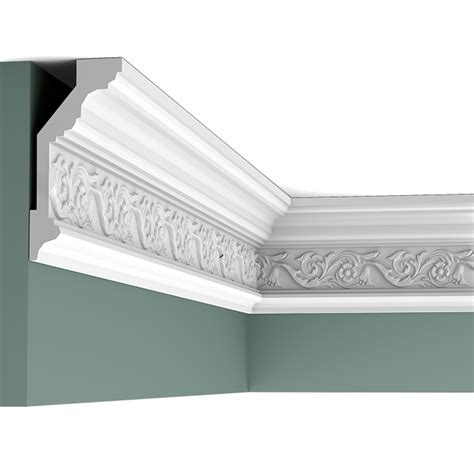Карниз потолочный полиуретановый Orac Decor Luxxus C303F 2000х65х144 мм ...