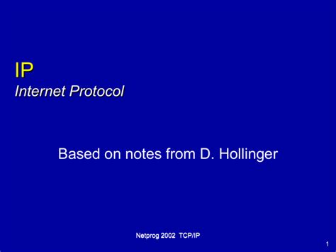 Udp Ip User Datagram Protocol Internet Protocol