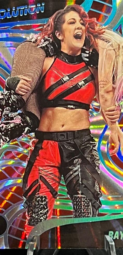 Bayley Wearing Her Sexy Red And Black Attire By Dragonmatt600 On Deviantart