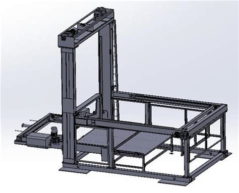 龙门码垛机3d模型下载三维模型step模型 制造云 产品模型