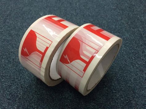 Fragile Tape Red And White Easyparcel Packaging Store