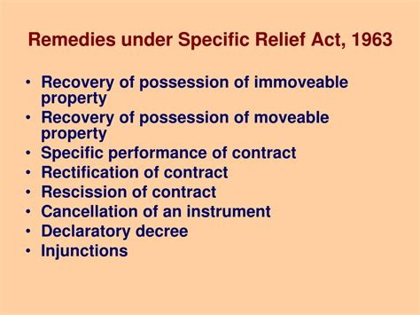 Ppt Legal Remedies Powerpoint Presentation Free Download Id1752827