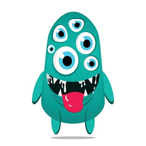 Illustration Unique Monster Design Mascot 20950423 Vector Art At Vecteezy