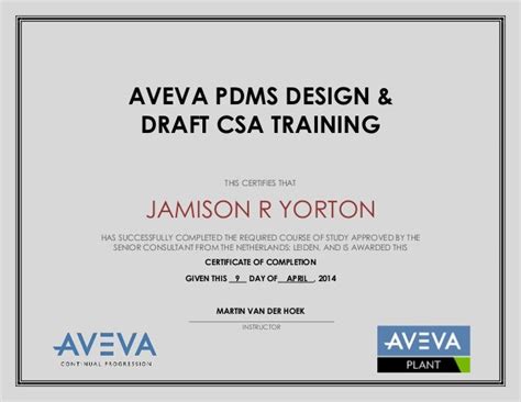 aveva pdms