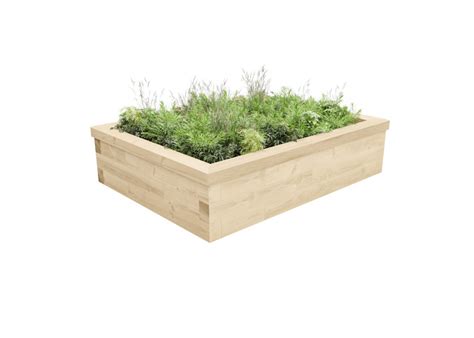 Moestuinbak Middelhoog 150 X 1125 X 35 Cm Woodblocx