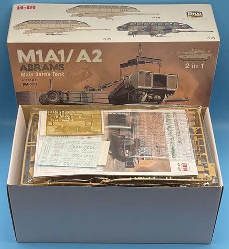 Ryefield Model Rm 5007 Rfm 135 M1a1m1a2 W Full Interior Brand New