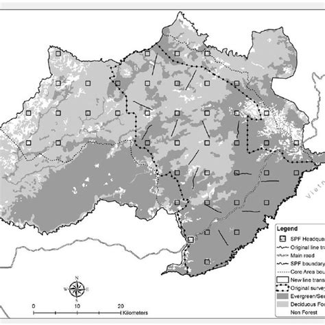 Original Line Transect Survey Design 20052008 And New Design 2010 Download Scientific