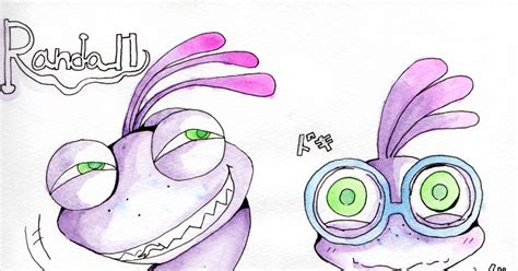 モンスターズインク アナログらんどーるさん落書き漫画詰め ラッシュのマンガ モンスターズユニバーシティ ランドール 「コンタクト