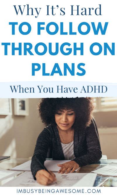 Why We Dont Follow Through On Our Plans And How To Fix That Im Busy Being Awesome