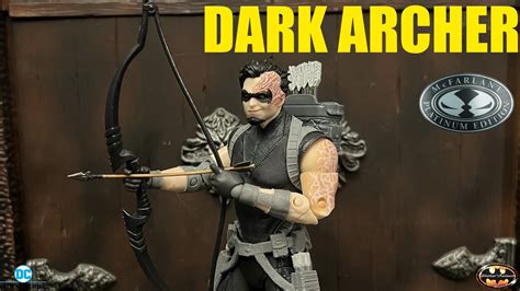 Mcfarlane Dc Multiverse Dark Archer Tommy Merlyn Platinum Collectors