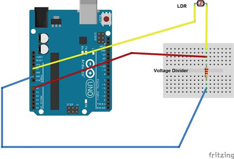 Schéma électrique D Une Ldr Avec Arduino