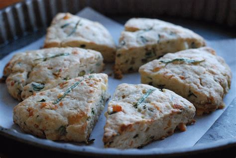 Cheesy Scones With Ramps