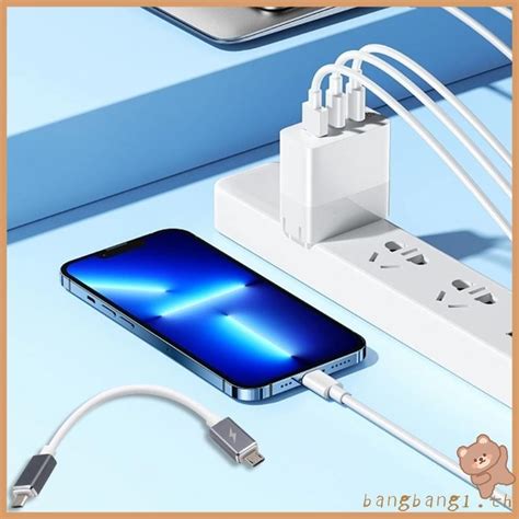 Bang อะแดปเตอร์แปลง Micro Usb ตัวผู้ เป็น Micro ตัวผู้ Otg และสายชาร์จ