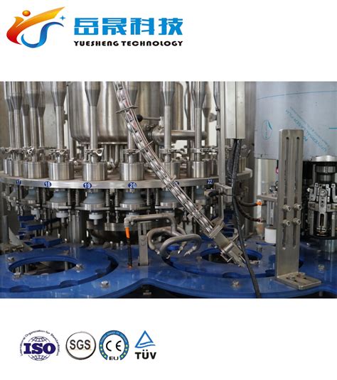 Automatic Glass Pet Bottle Aseptic Juice Tea CSD Carbonated Drinks Beverage Filler Equipment