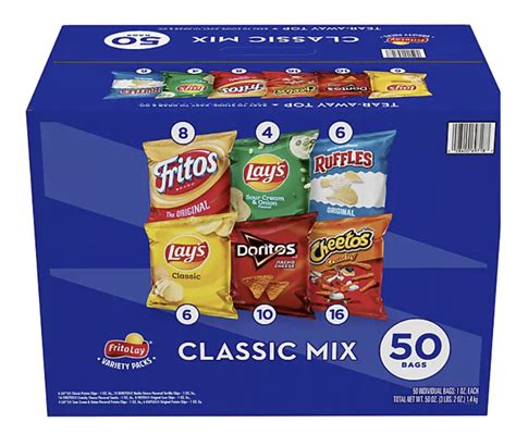 Chips Assorted Box Of 50