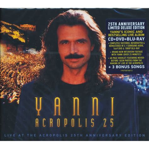 Yanni Live At The Acropolis [25th Anniversary Remastered Ed] Cd