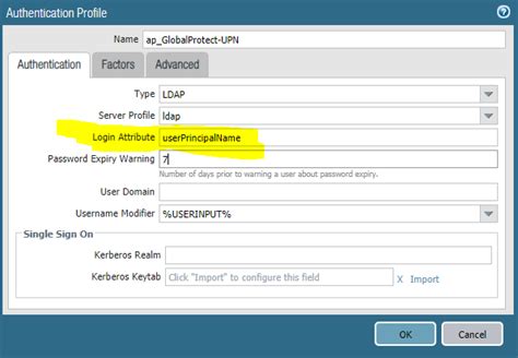 Palo Alto Networks Globalprotect Vpn Userprincipalname And Samaccountname