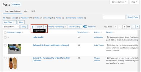 how to export wordpress posts with images step by step guide blog