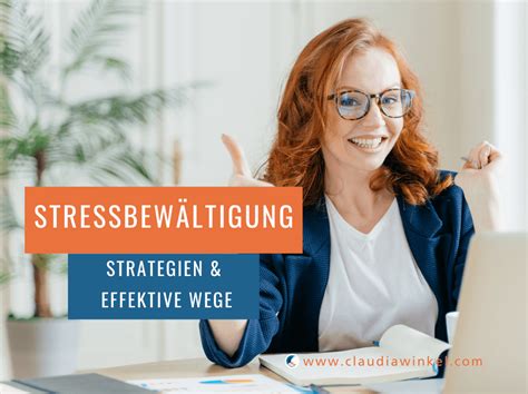 Stressbewältigung besten Tipps zum Stressmanagement I Claudia Winkel