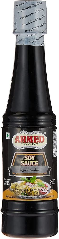 Check Halal Status Of Ahmed Foods Soy Sauce 300 Gm Install Mustakshif