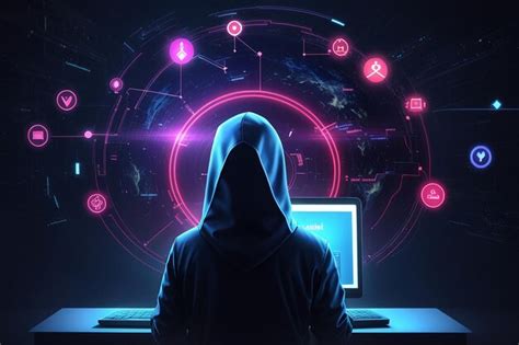 Premium AI Image Cyber Security Concept Login User Identification