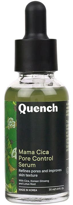 Quench Botanics Mama Cica Pore Control Serum Ingredients Explained