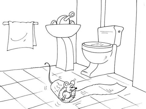 Coloriage Toilette 18 Coloriage Toilette Coloriages Maison
