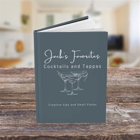 Personalized Cocktail Recipe Book T For Mixologists And Bartenders