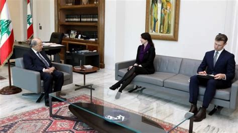 الرئيس عون استقبل سفيرة أستراليا لدى لبنان ريبيكا غريندلي في زيارة