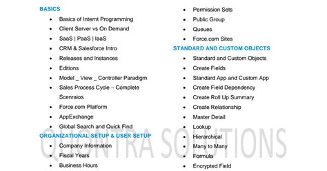 Salesforce Admin Training Pdf Teamideakit