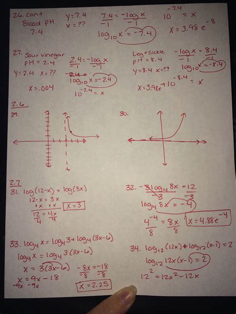 Unit 3 Exponentials And Logarithms