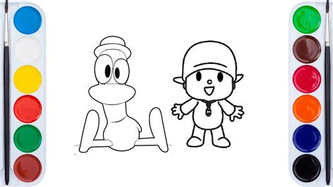 How To Draw Pocoyo Easy YouTube