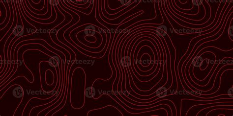 Topographic Linear Background Abstraction With Place For Text Map